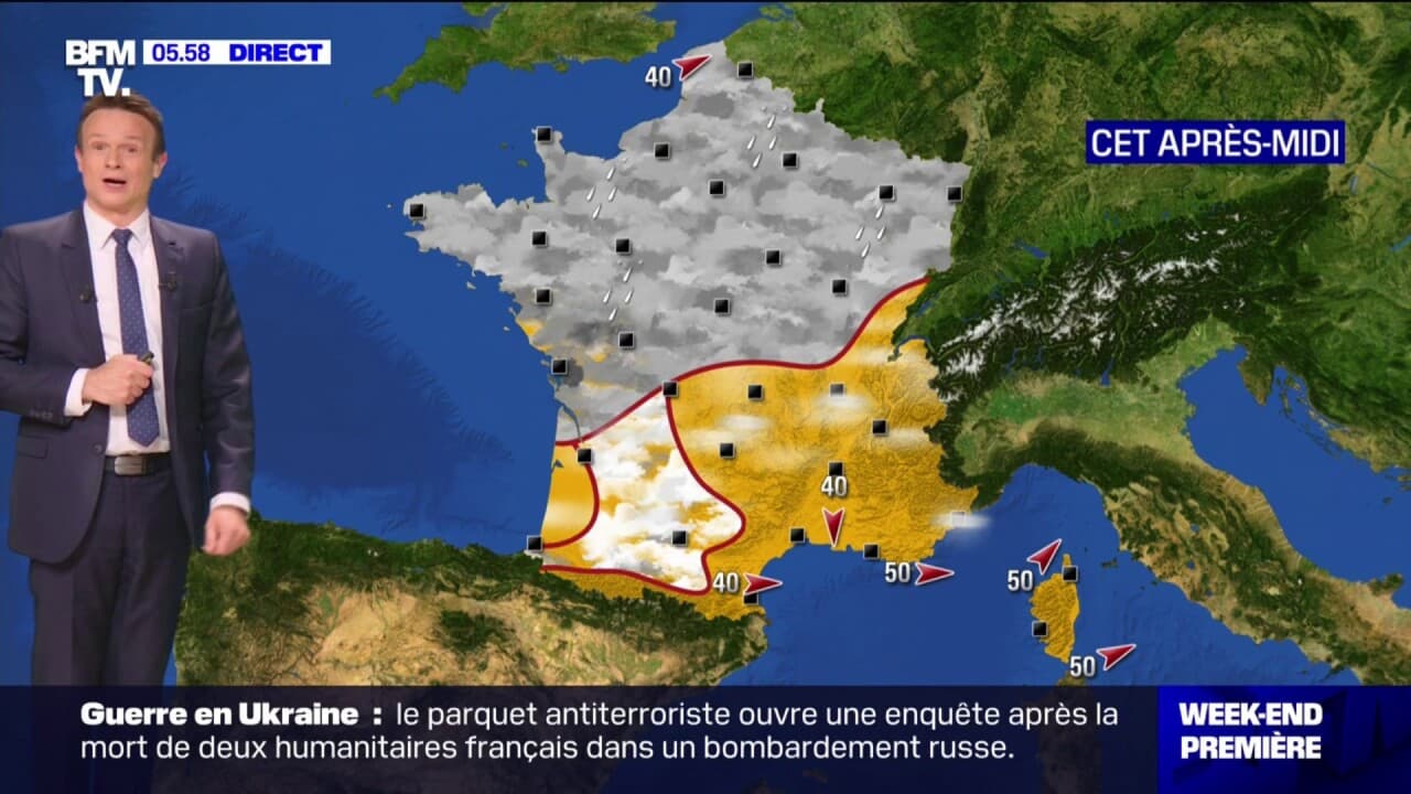 Des températures douces avec de la grisaille au Nord et du soleil au ...