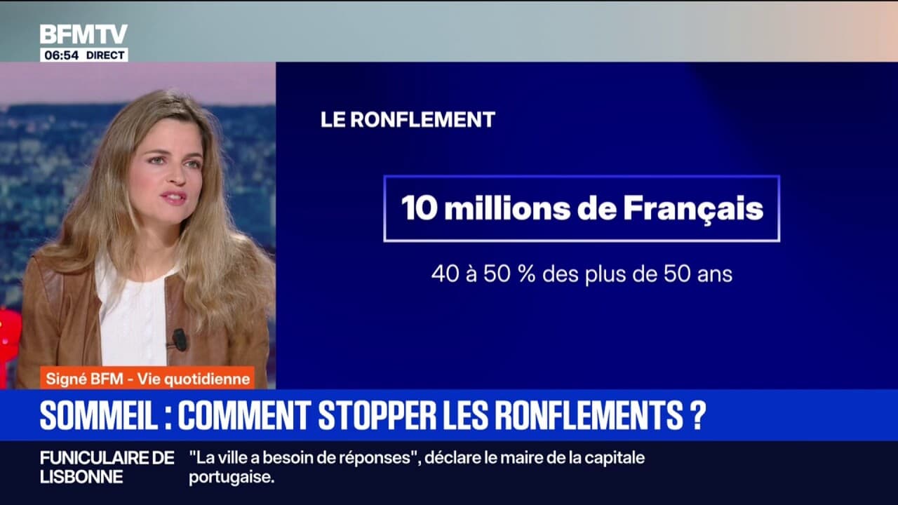 Signé BFM - Comment stopper les ronflements?