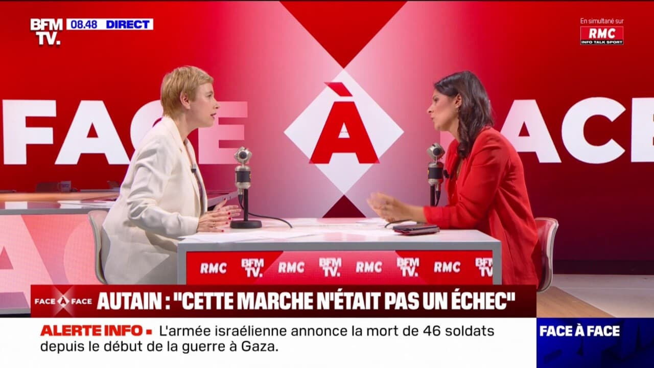 Clémentine Autain (LFI): "La vengeance aveugle d'Israël n'est pas ...