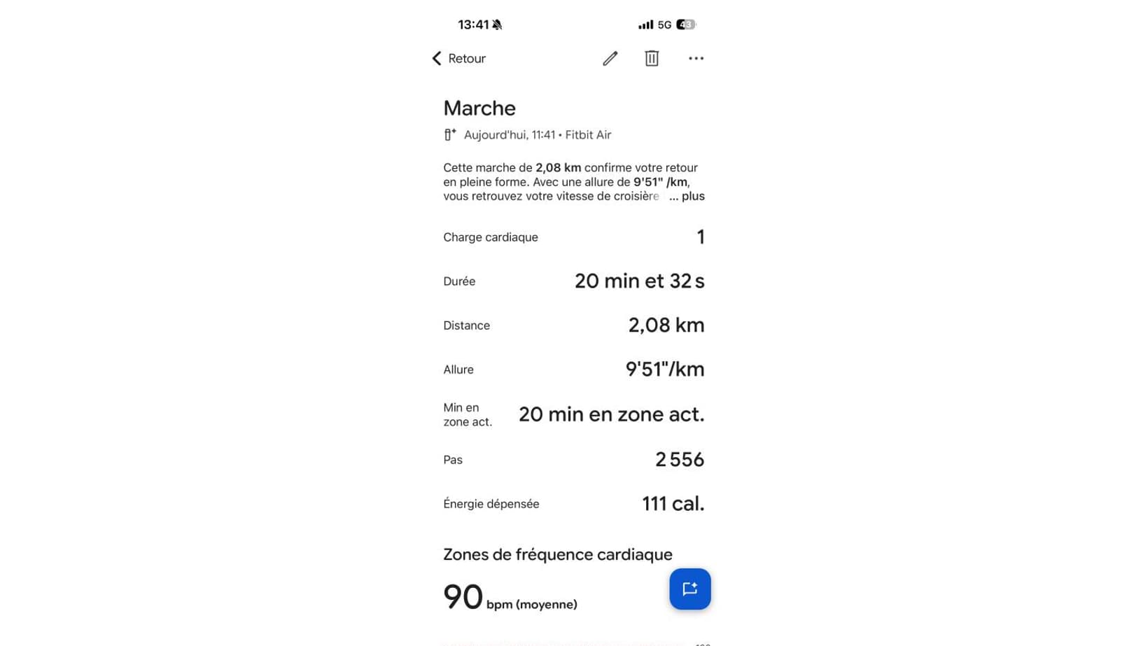 Test du Fitbit Air: le bracelet connecté sans écran et dopé à l’IA de ...