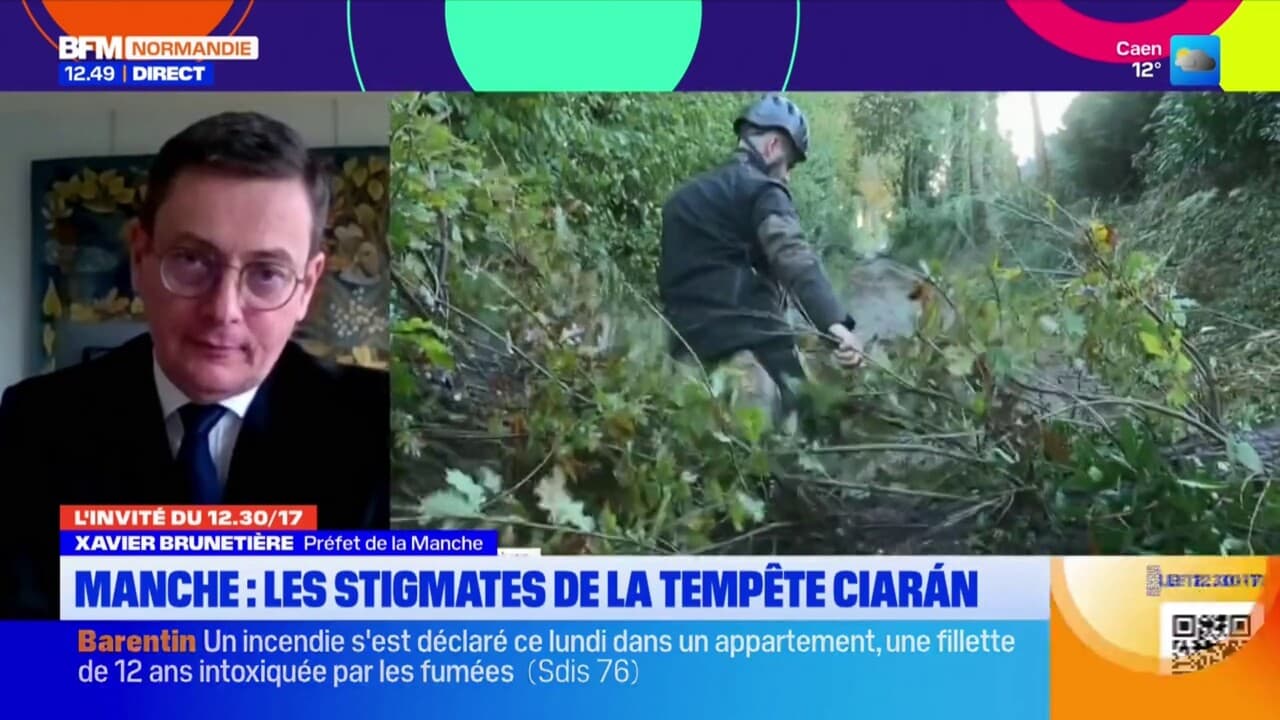 Tempête Ciarán: un an après, les stigmates toujours visibles