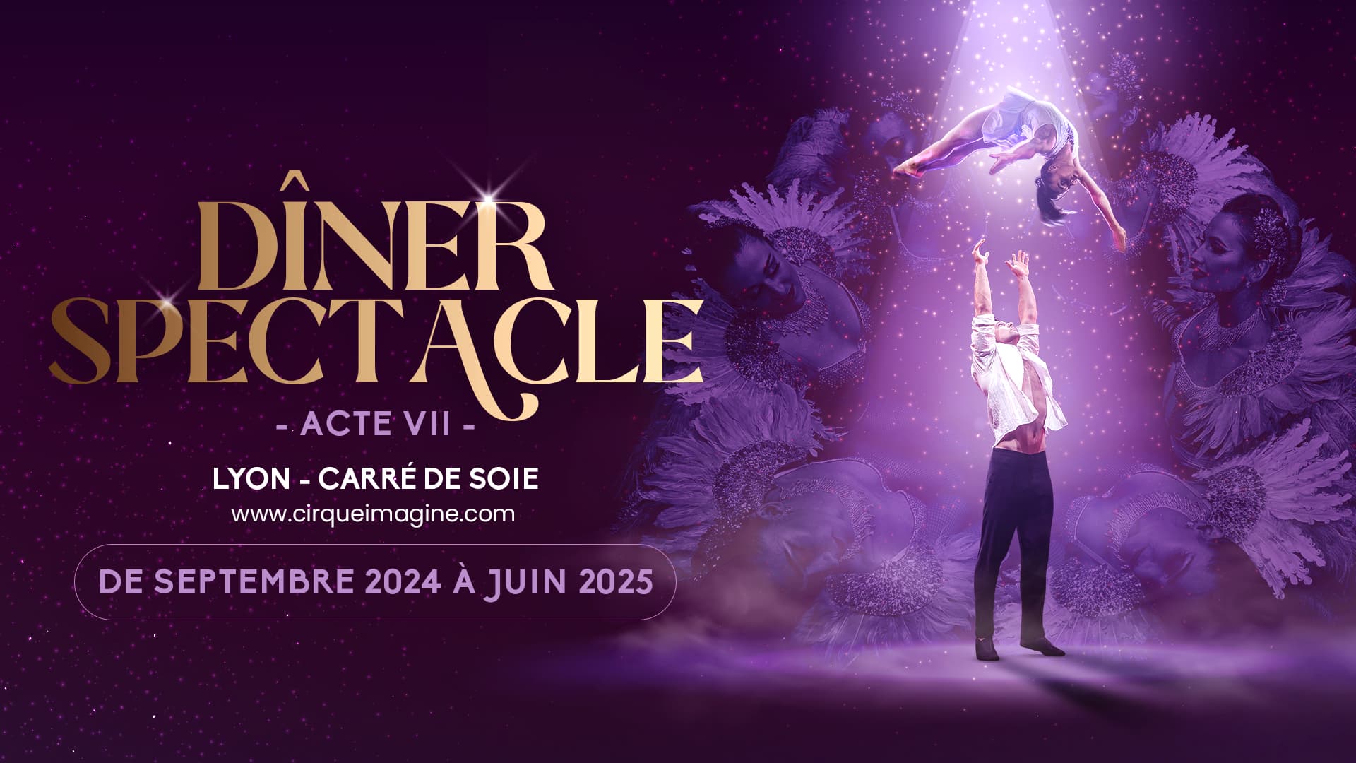 LE NOUVEAU DÎNER-SPECTACLE CABARET-CIRQUE DU CIRQUE IMAGINE EN PARTENARIAT AVEC BFM LYON