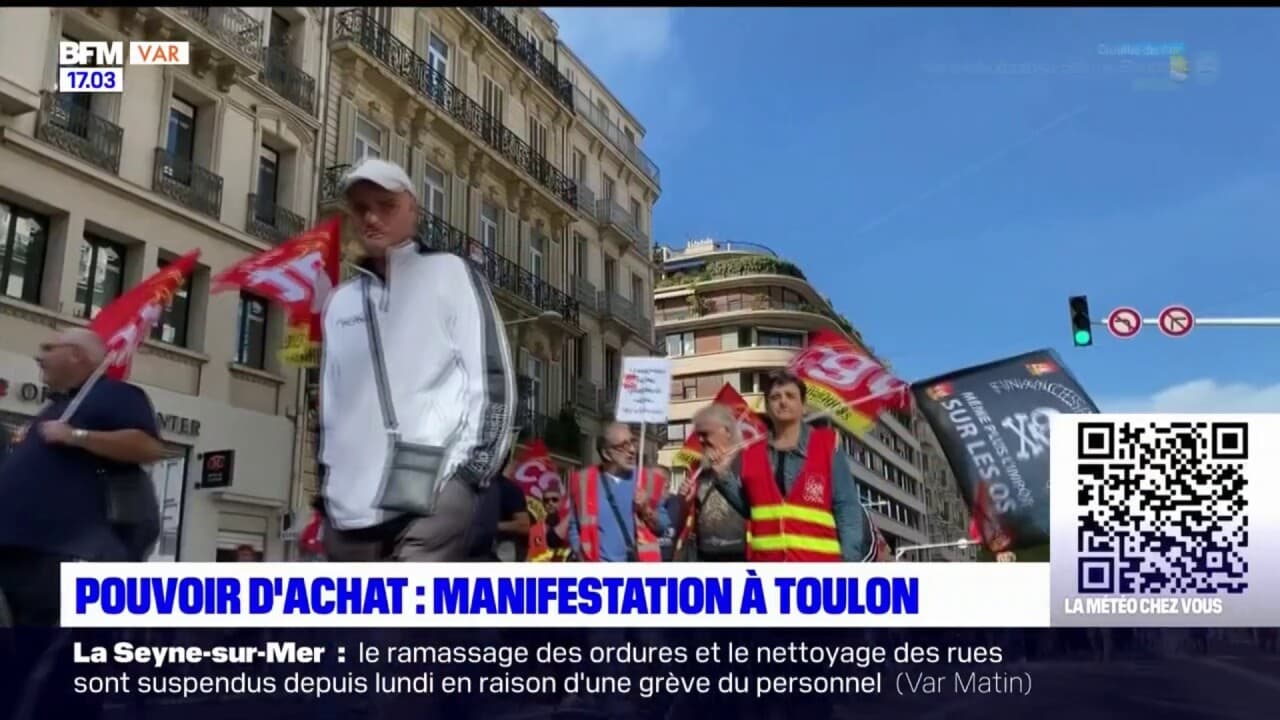 Toulon: plusieurs centaines de manifestants dans les rues contre l ... Toulon: plusieurs centaines de manifestants dans les rues contre l ...