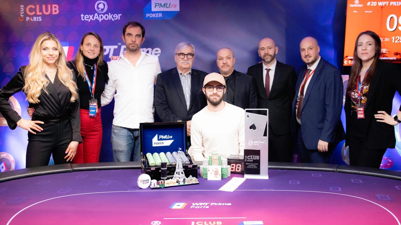 Fabrice Bigot remporte le WPT Paris