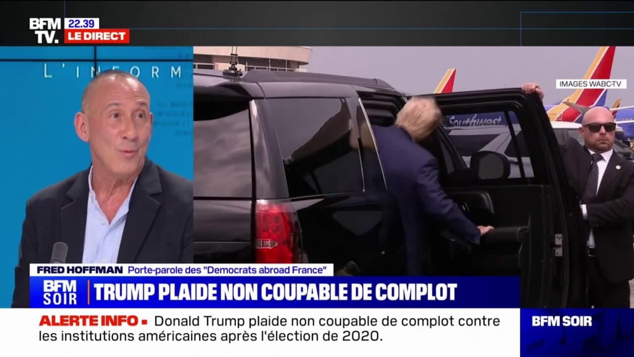 Comparution de Donald Trump: "C'est une journée assez triste pour les ...