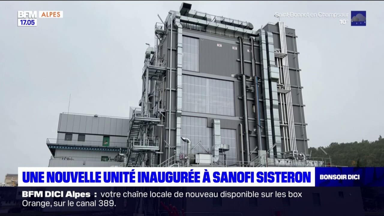 Une nouvelle unité inaugurée à Sanofi Sisteron