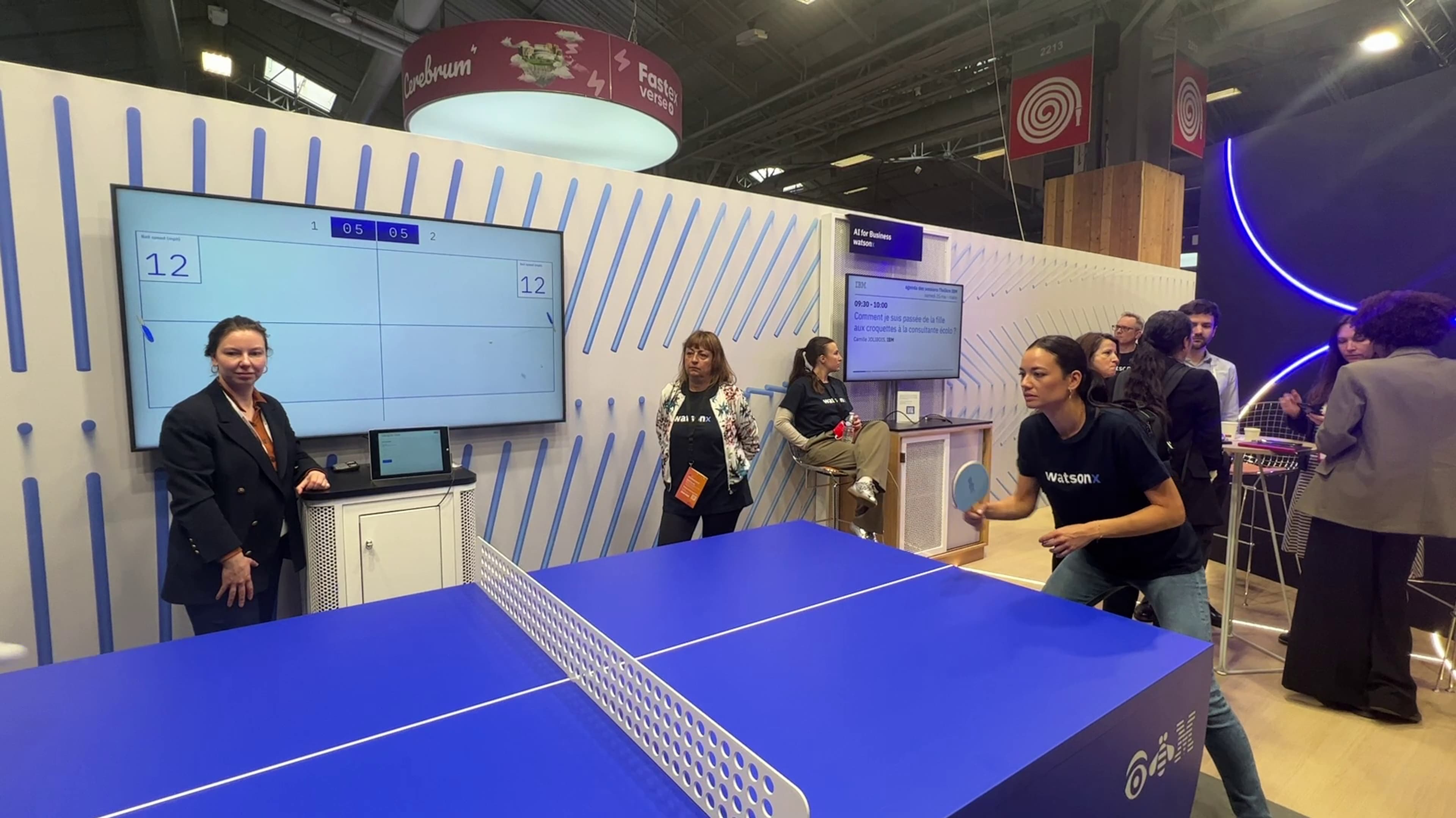 Comment cette table de ping-pong dopée à l'IA peut révolutionner son sport