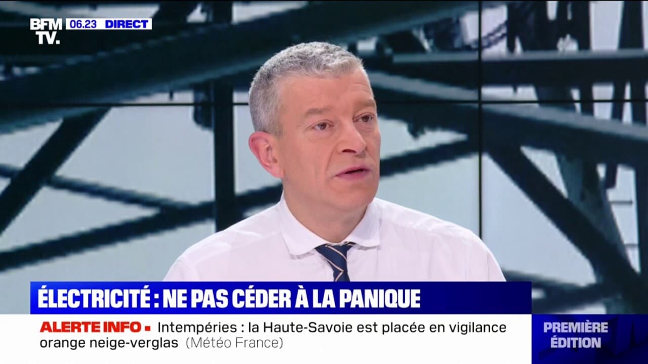 La consommation d'électricité a chuté de 10% en novembre par rapport à 2021