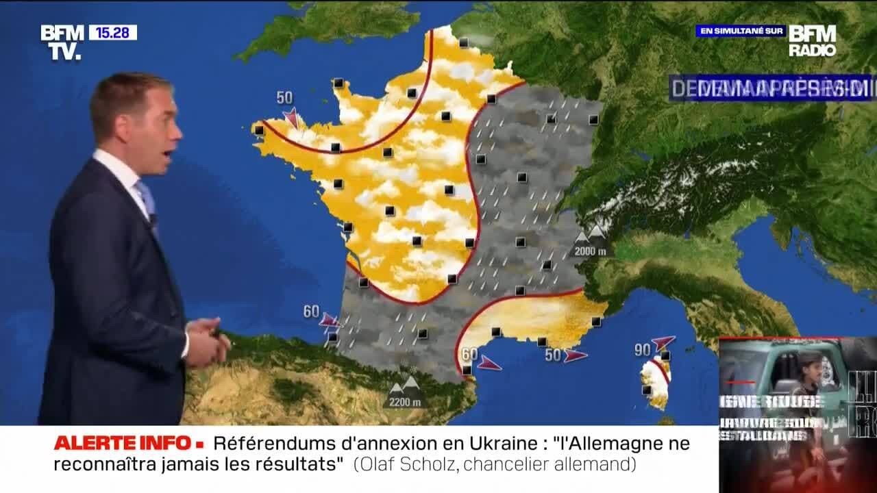 La météo pour ce jeudi 29 septembre 2022 La météo pour ce jeudi 29 septembre 2022