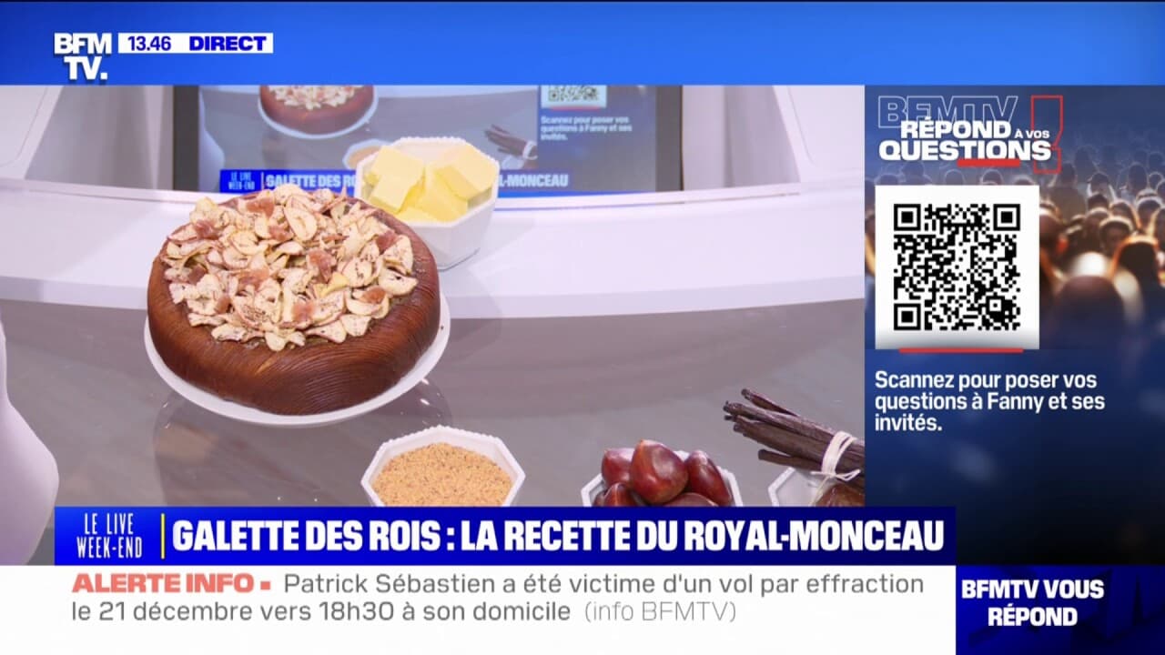 Quelle est la nouvelle recette de la galette des rois du Royal-Monceau ...