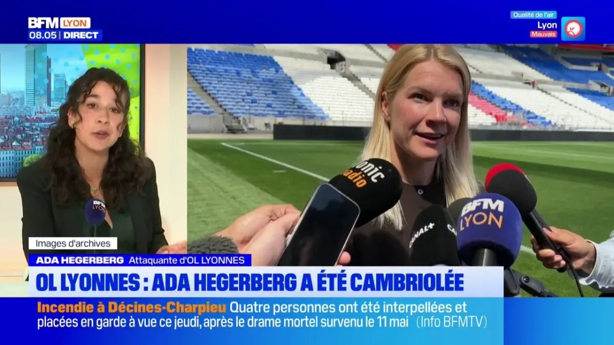 OL Lyonnes : Ada Hegerberg a été cambriolée