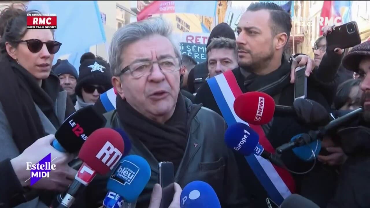 Réforme des retraites: "un bras de fer inutile" selon Jean-Luc Mélenchon