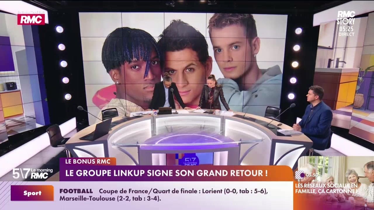 Le bonus RMC : Le groupe Linkup signe son grand retour ! - 05/03
