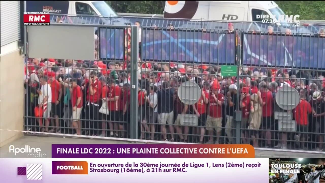 Finale LDC 2022: une plainte collective contre l'UEFA
