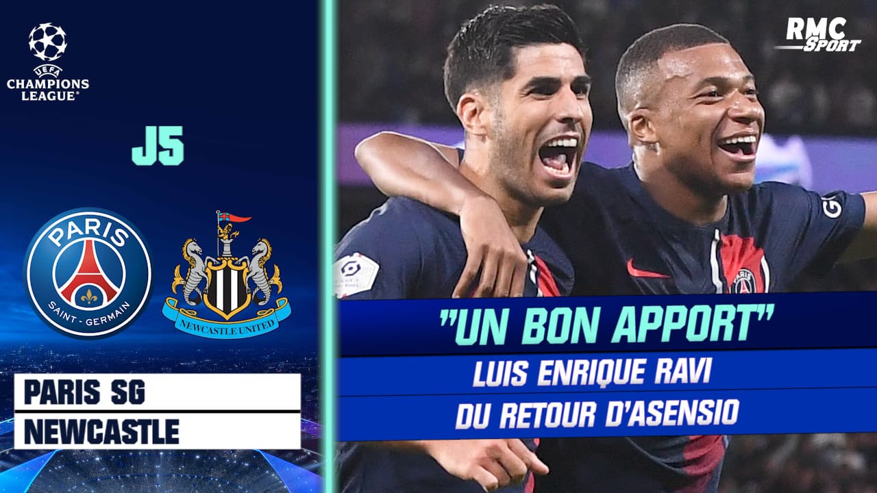 PSG - Newcastle : "Un bon apport pour l'équipe", Luis Enrique ravi du ...