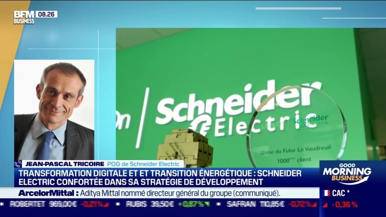 Jean-Pascal Tricoire (Schneider Electric): Schneider Electric dépasse ...