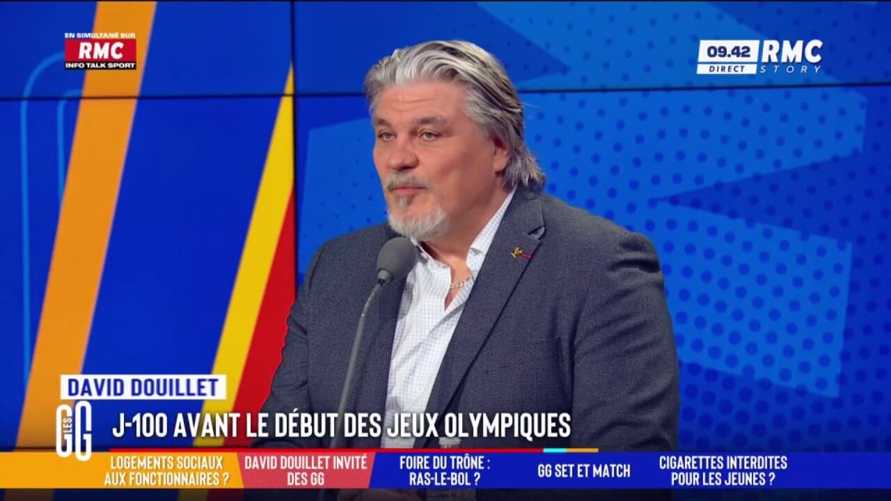 David Douillet, consultant RMC pour les JO 2024 et double champion ...