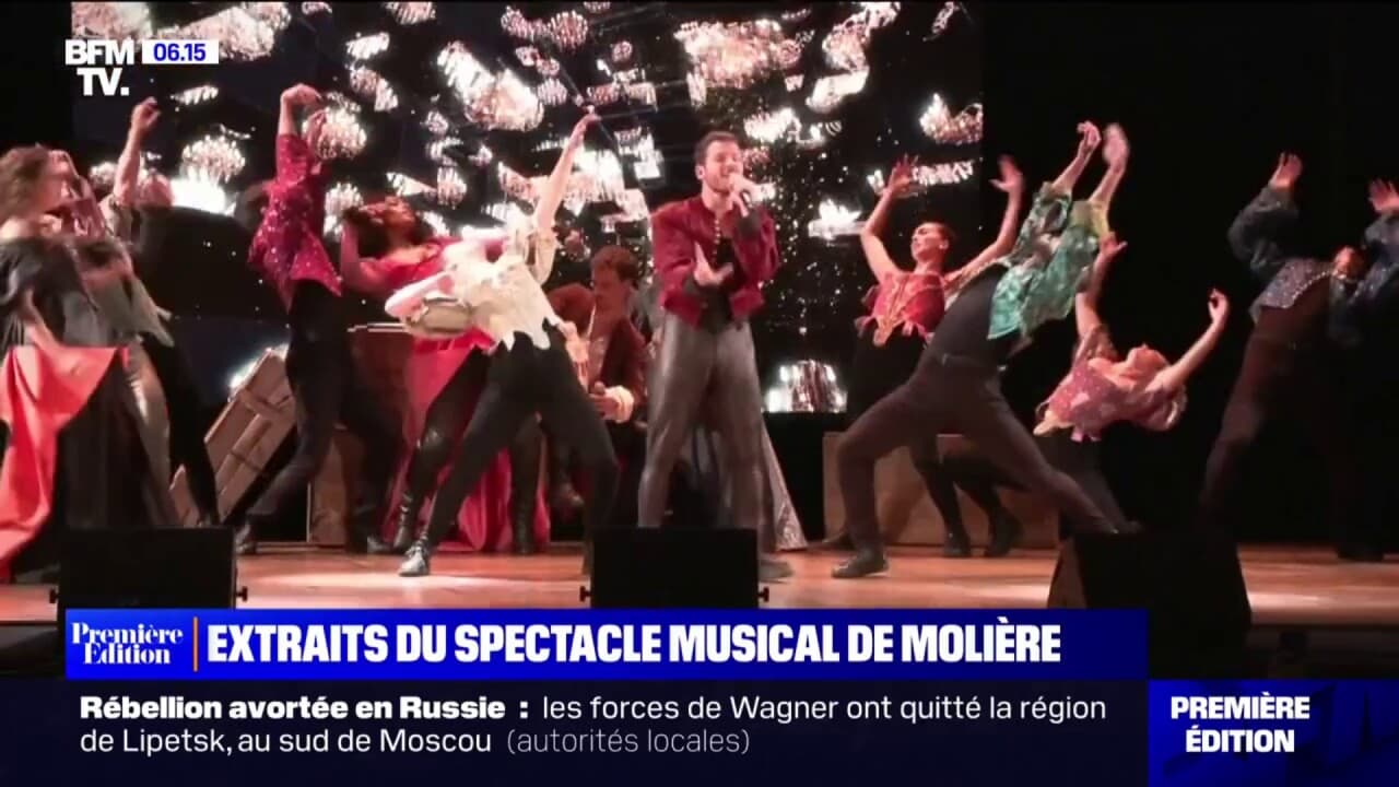 Les premiers extraits de la comédie musicale "Molière, l'opéra urbain ...
