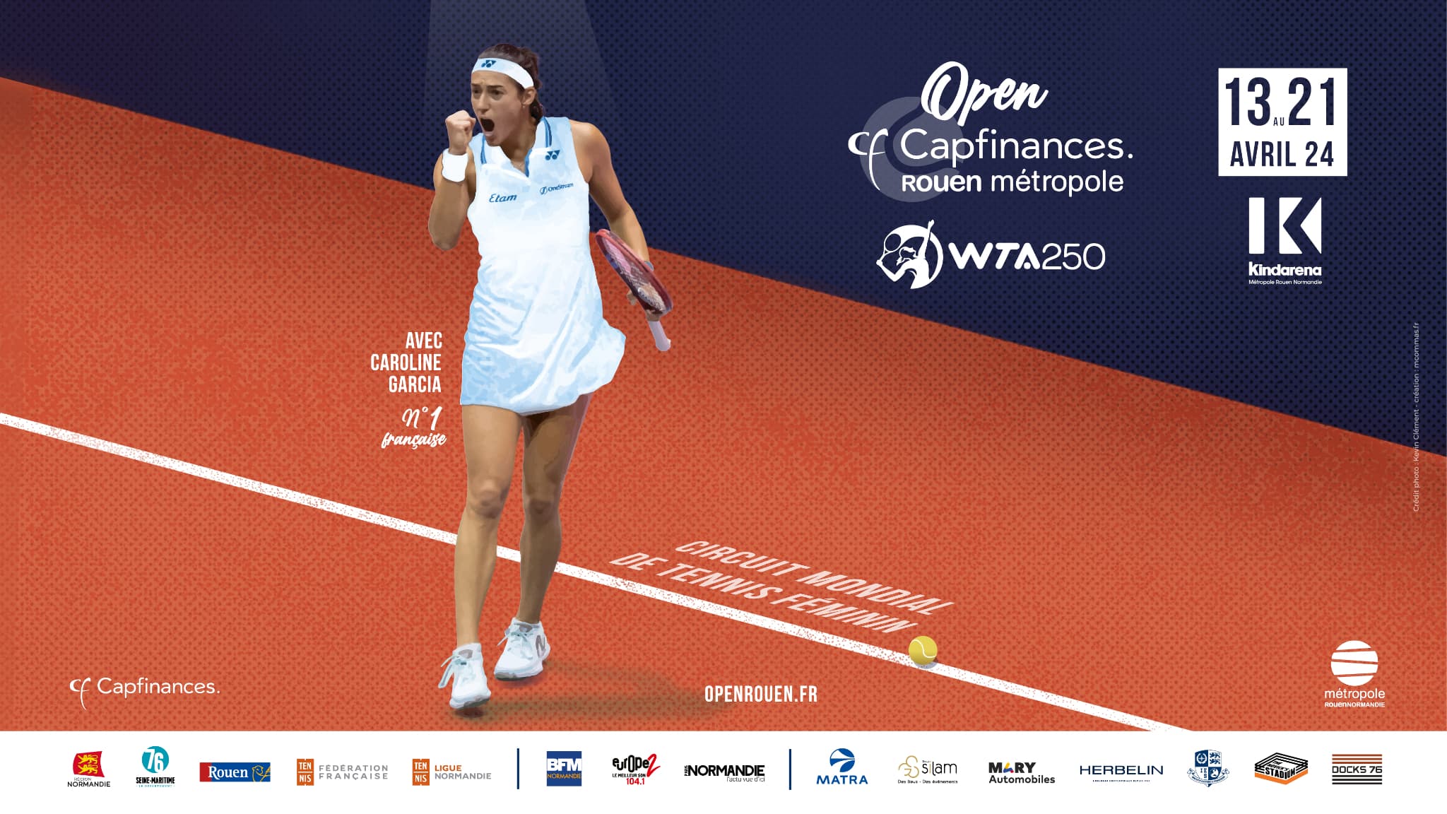 L'Open CapFinances Rouen Métropole 2024 en partenariat avec BFM Normandie