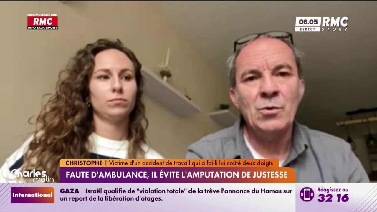 Faute d'ambulance, un agent de maintenance manque de perdre ses doigts