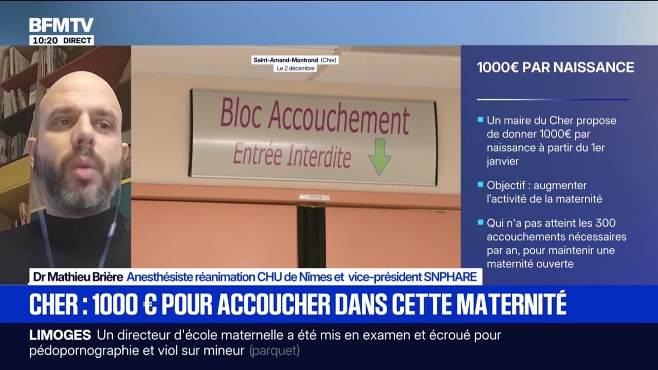 1.000 euros pour accoucher à la maternité de Saint-Amand-Montrond? "Les ...