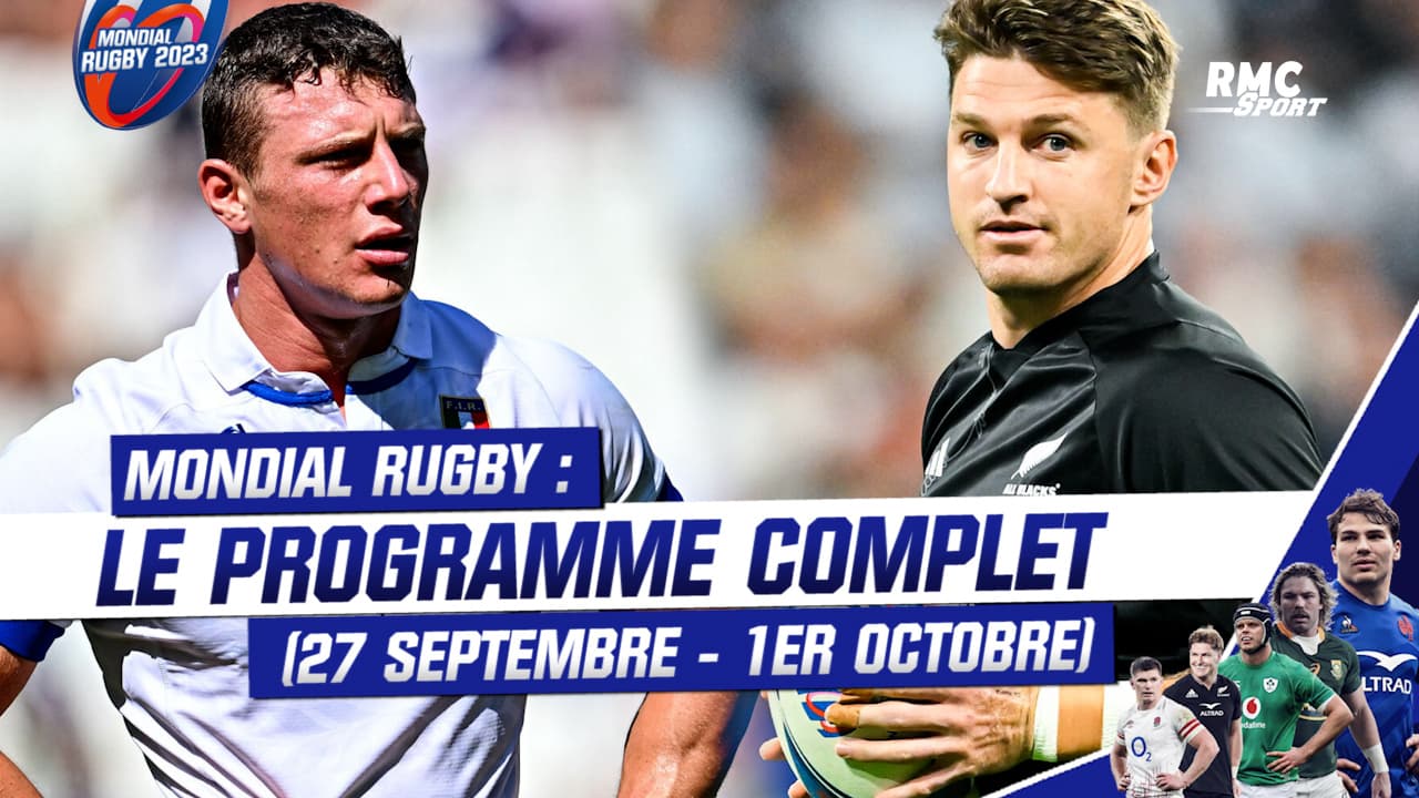 Mondial rugby : Le programme du 27 septembre au 1er octobre avec Italie ...