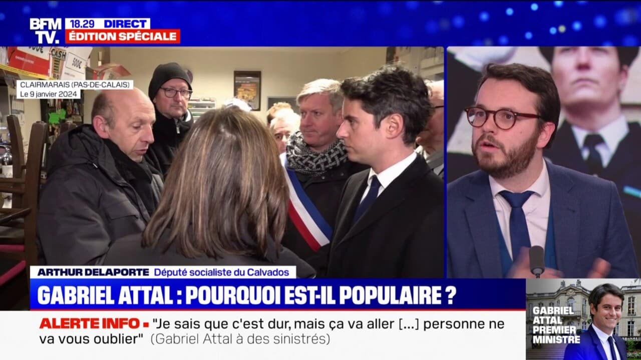 Pour Arthur Delaporte (PS), la politique de Gabriel Attal au ministère ...