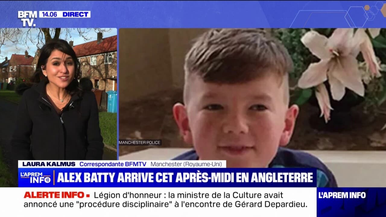 Six ans après sa disparition, Alex Batty est attendu en Angleterre ce ...