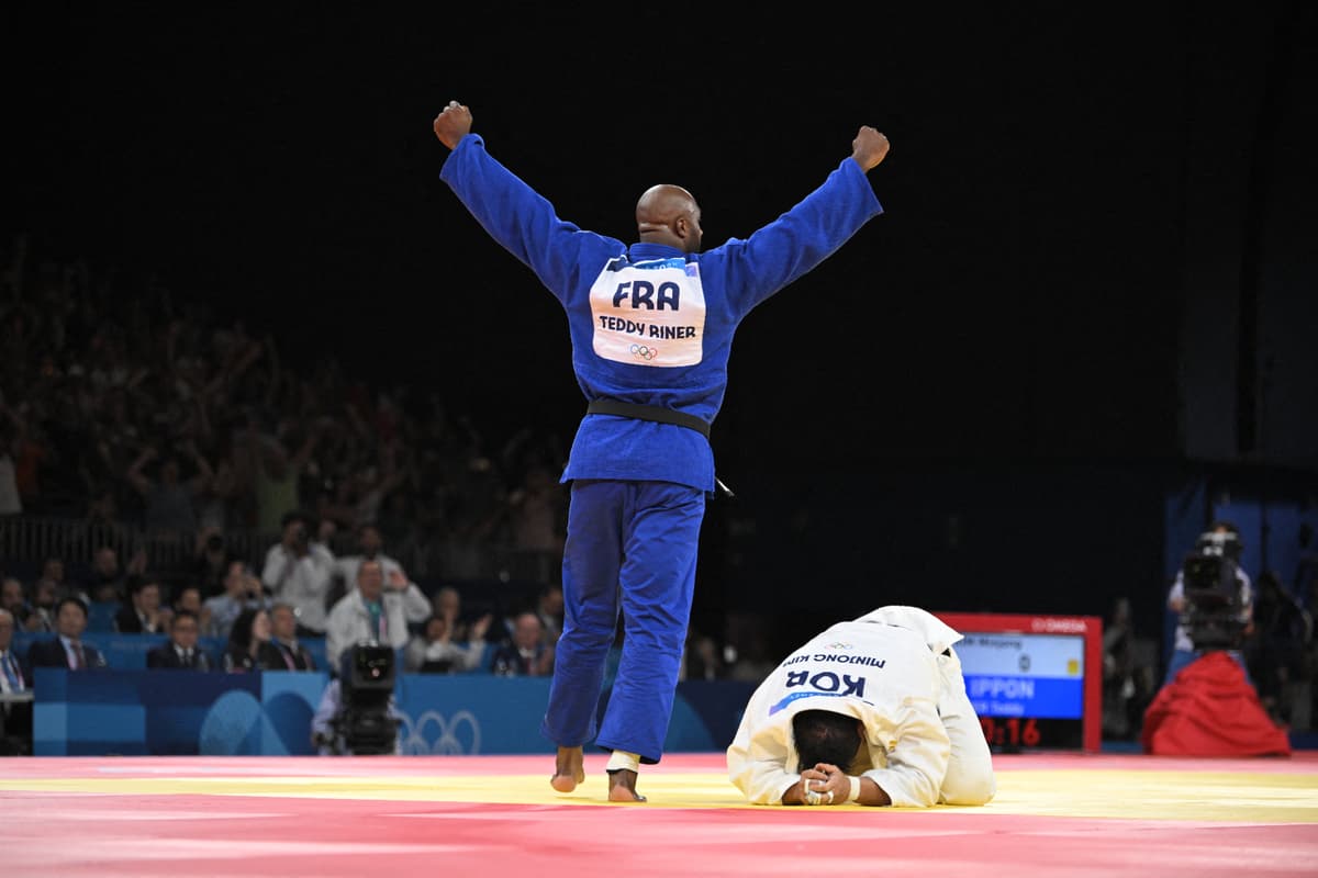 JO 2024 (judo): Teddy Riner dans la légende du sport, troisième ...