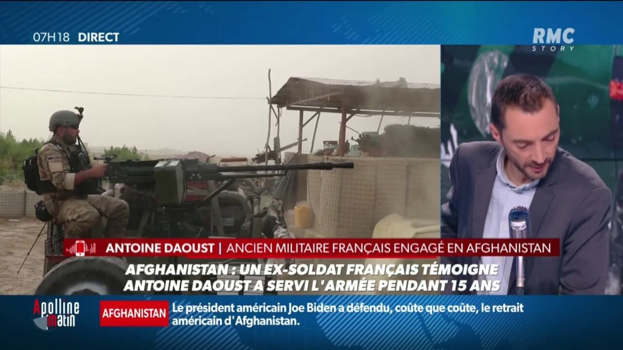 Antoine Daoust ancien militaire français engagé en Afghanistan témoigne ...