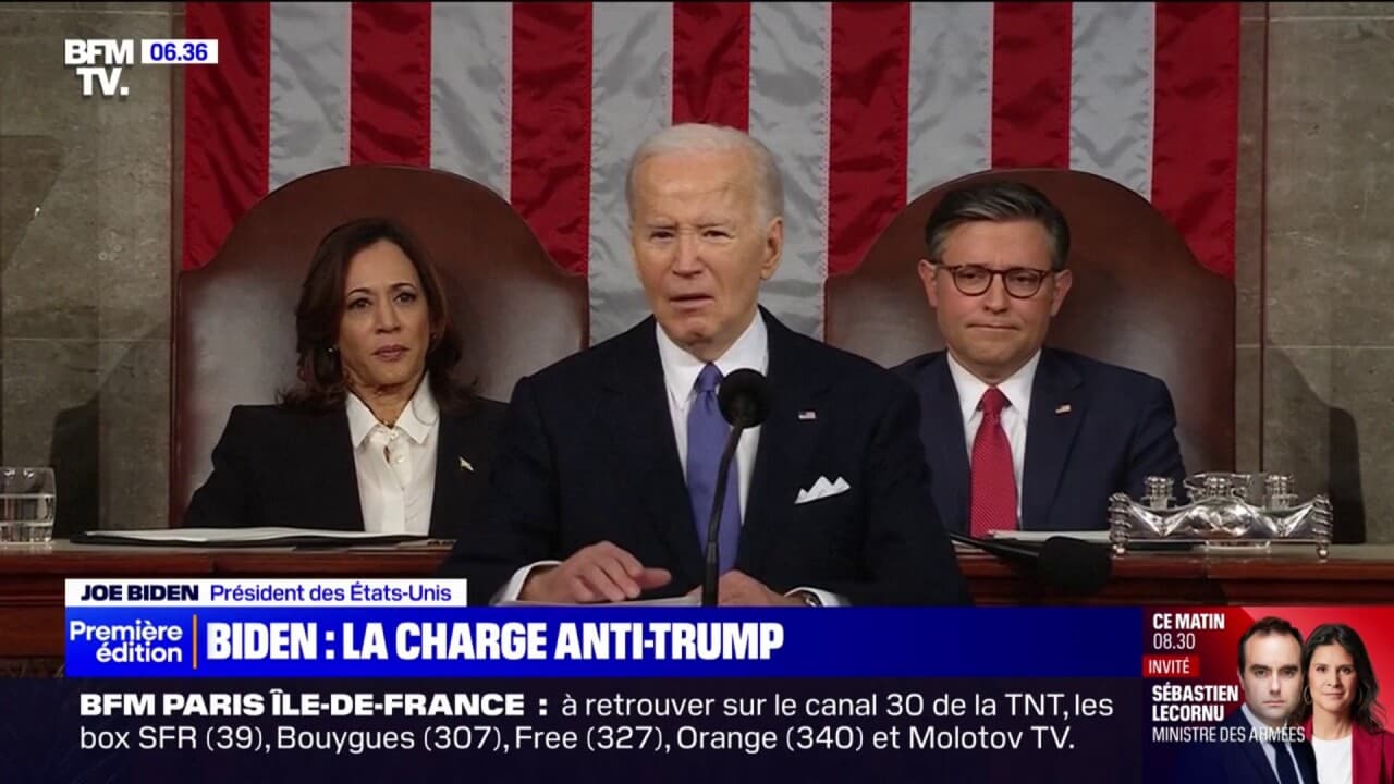 Présidentielle Américaine Joe Biden Attaque Son Rival Donald Trump