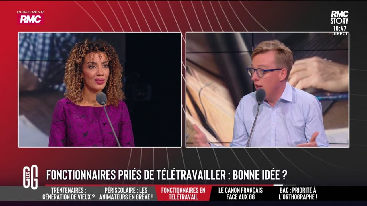 Antoine Diers : "Si le travail peut se faire en télé-travail, c'est qu ...