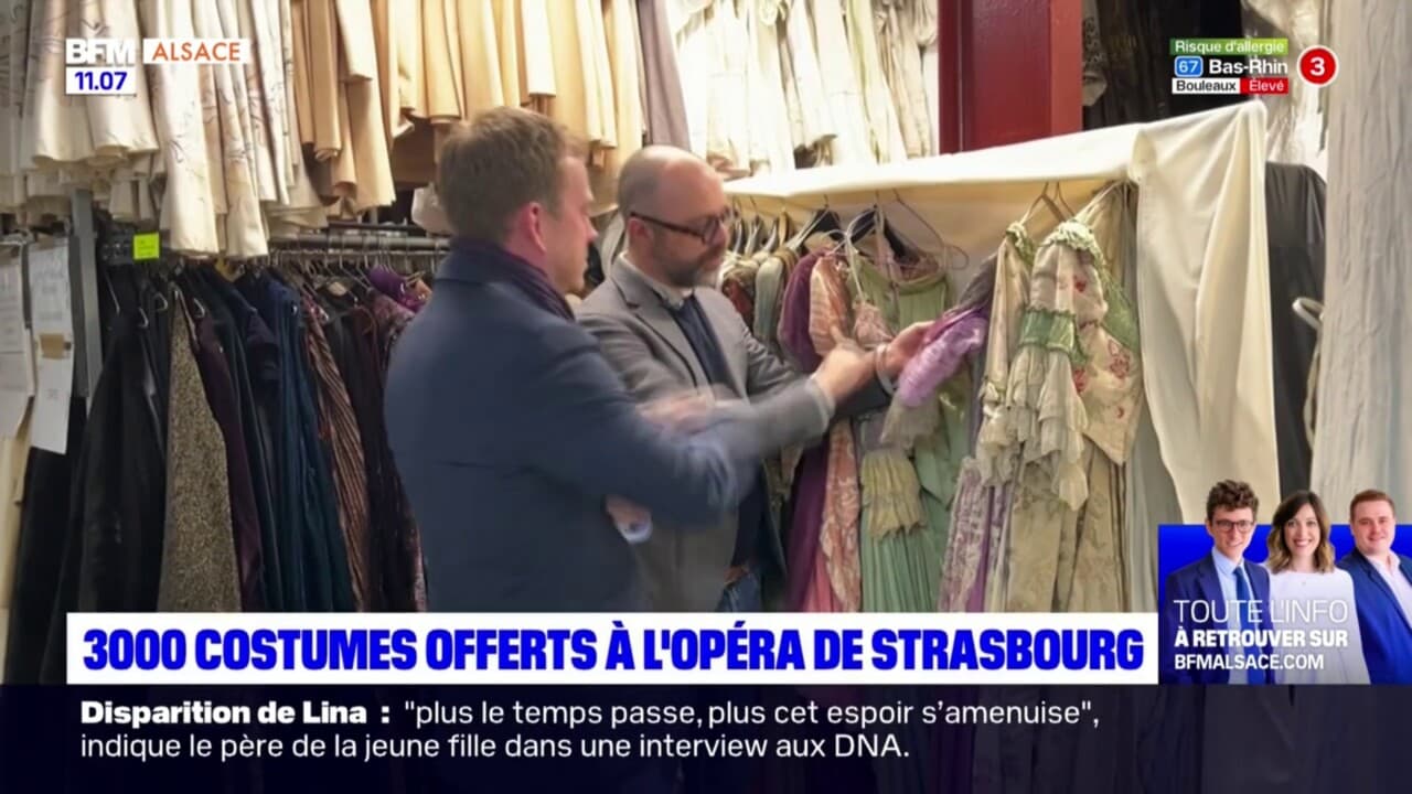3000 costumes offerts à l'Opéra National du Rhin