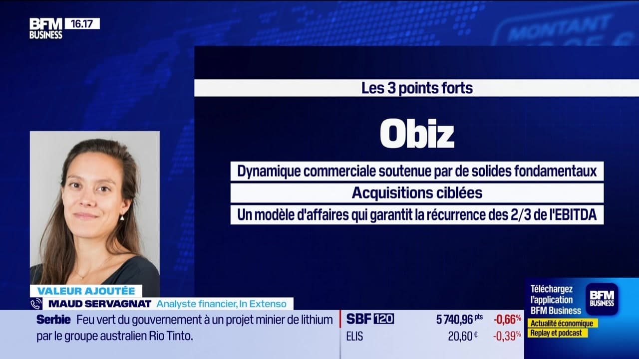 Valeur ajoutée : Ils apprécient Obiz - 16/07