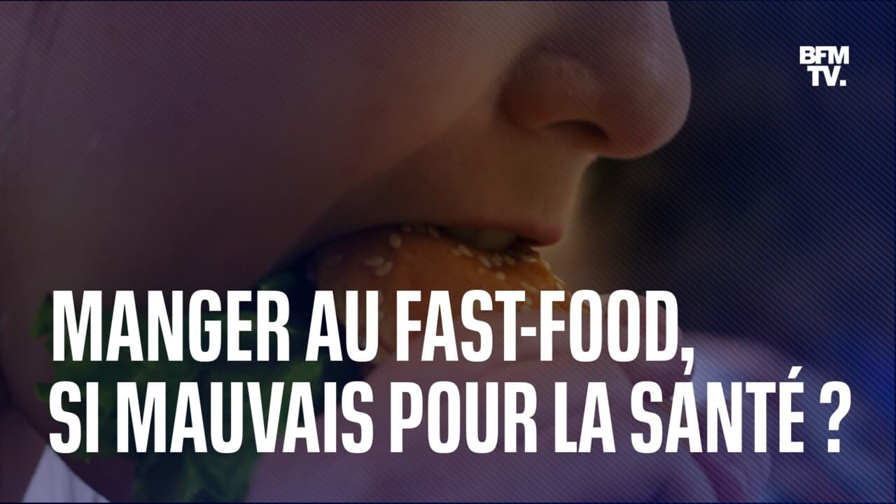 Manger au fast-food, est-ce si mauvais pour la santé