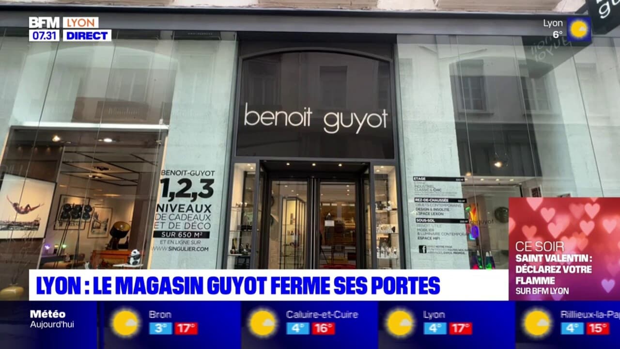Lyon: la maison Guyot, l'un des plus vieux commerces de la ville, va ...
