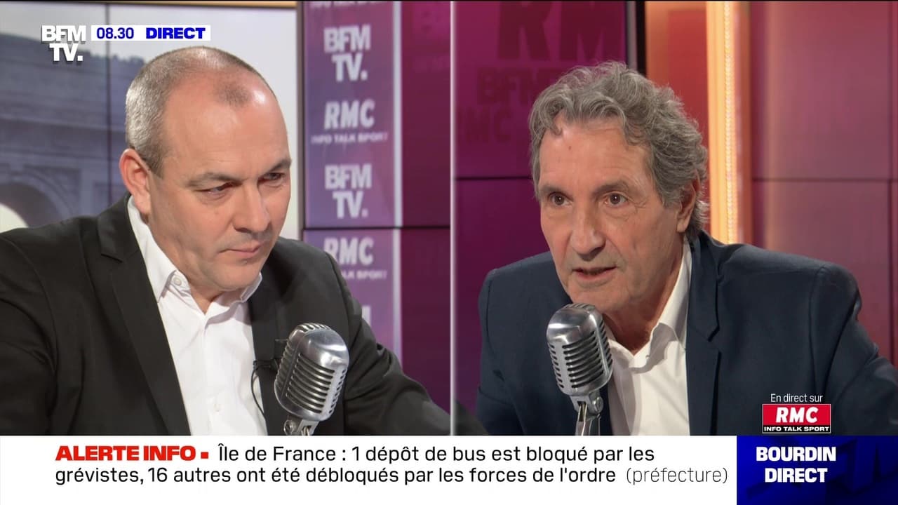 Laurent Berger face à Jean-Jacques Bourdin en direct - 12/12