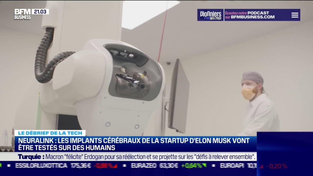 Neuralink : les implants cérébraux de la startup d'Elon Musk vont être ...