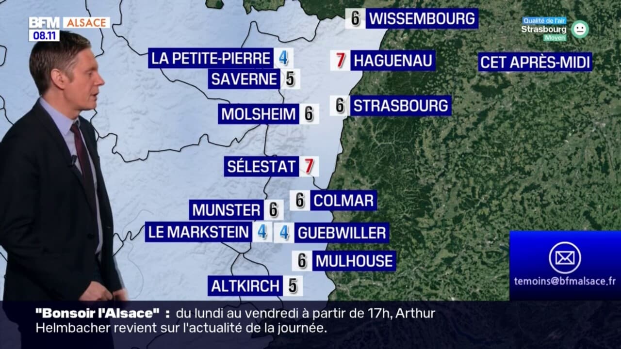 Météo Alsace: nuages et soleil se partagent le ciel alsacien, 6°C à ...