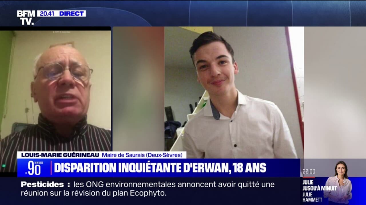 Disparition d'Erwan dans les Deux-Sèvres: "Un jeune très sérieux qui n ...