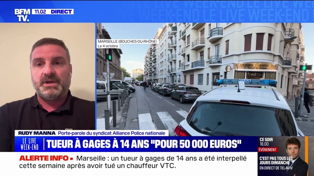 "Les policiers ont besoin d'aide", estime Rudy Manna, porte-parole du ...