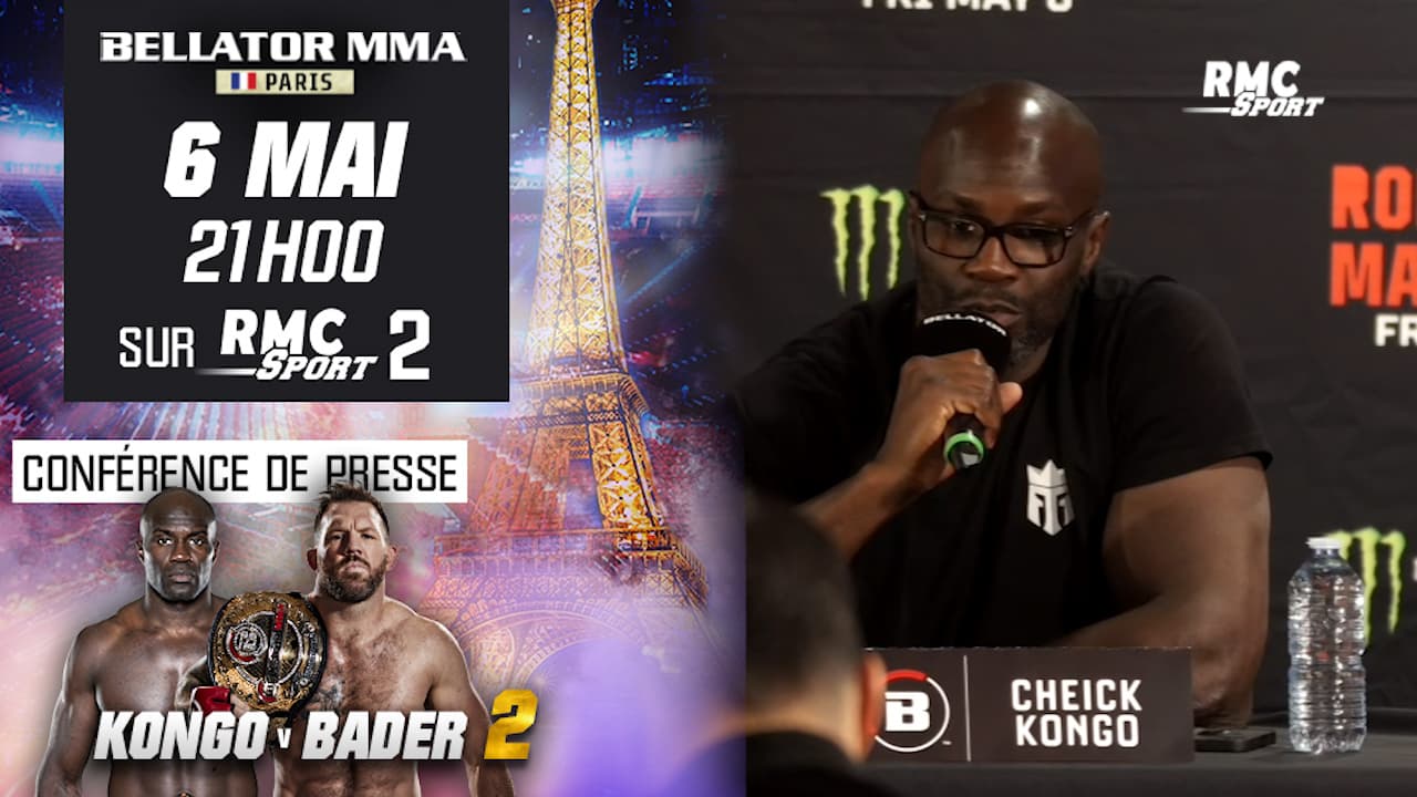 MMA à Paris : Le best-of de la conf' du vétéran Cheikh Kongo (Bellator)