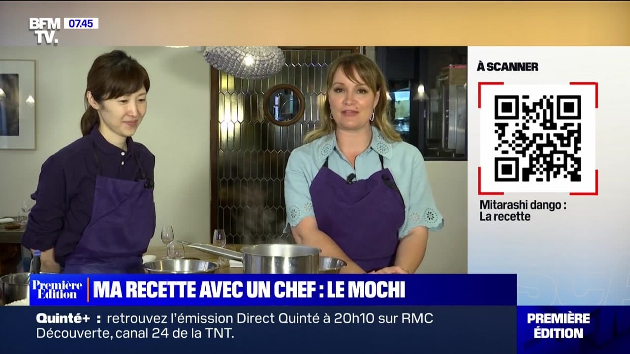 Ma recette avec un chef : Le mochi - 04/08