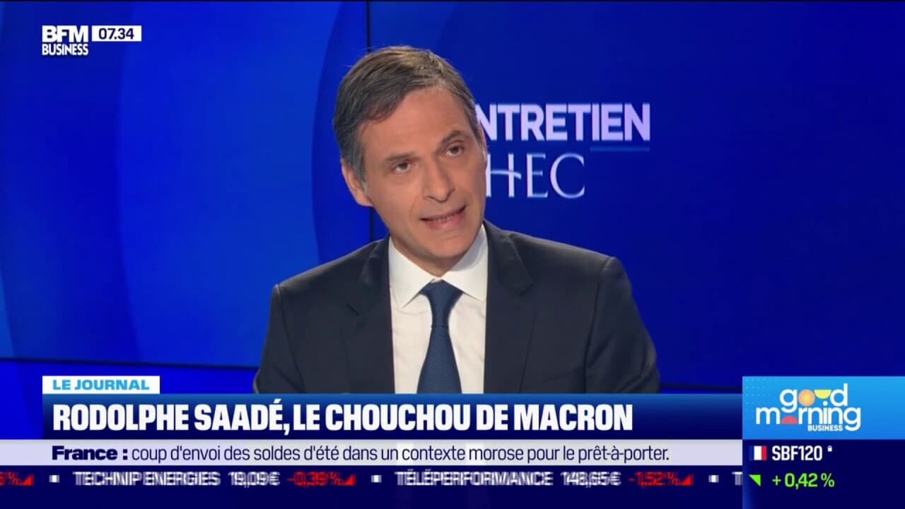 Rodolphe Saadé, nouveau chouchou de d'Emmanuel Macron