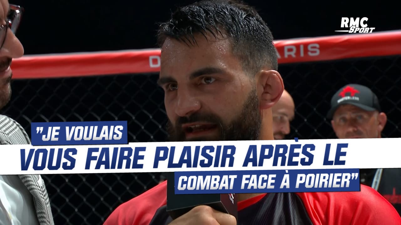 MMA Grappling : "Je voulais vous faire plaisir après le combat face à ...