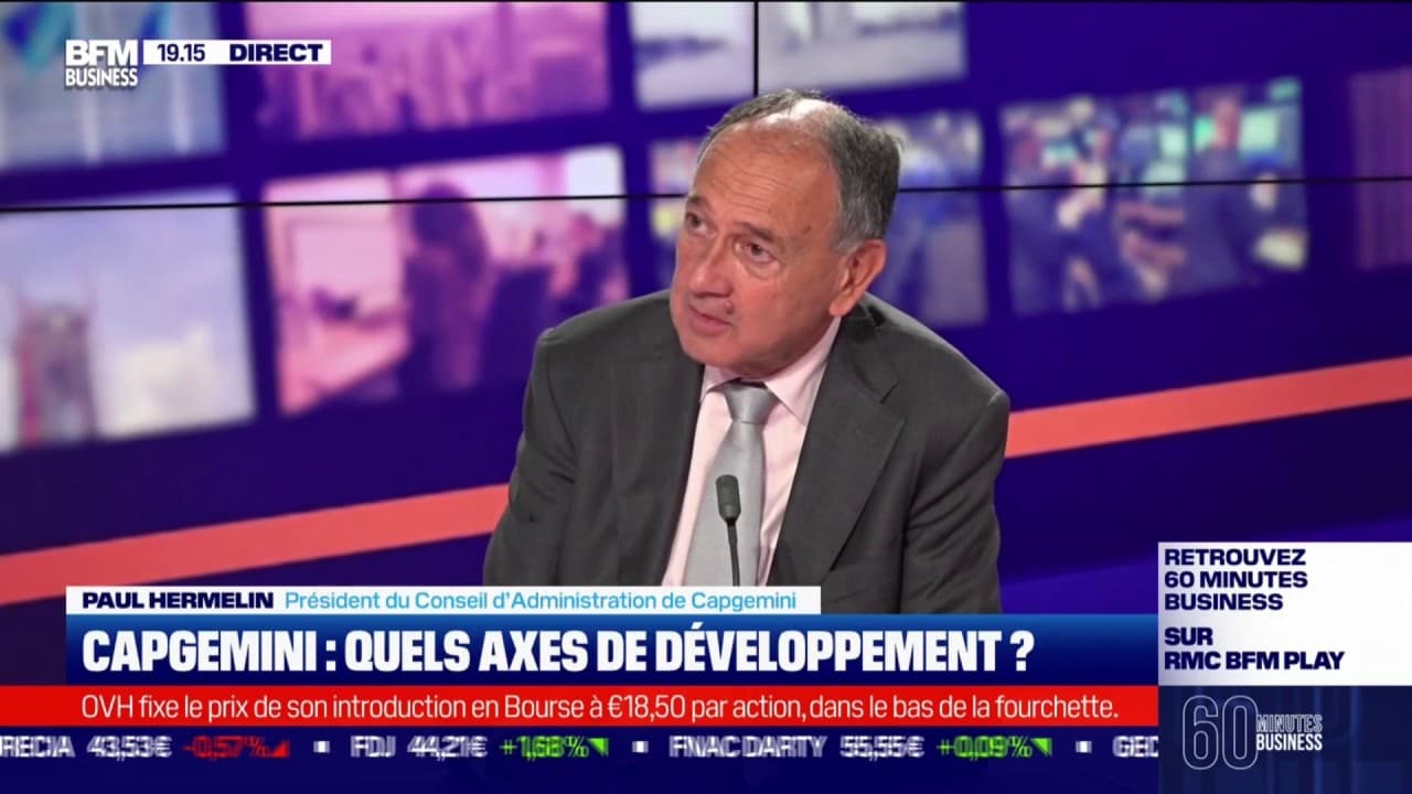 Paul Hermelin (Capgemini) : “l’arrêt de la Covid a ouvert les yeux sur ...