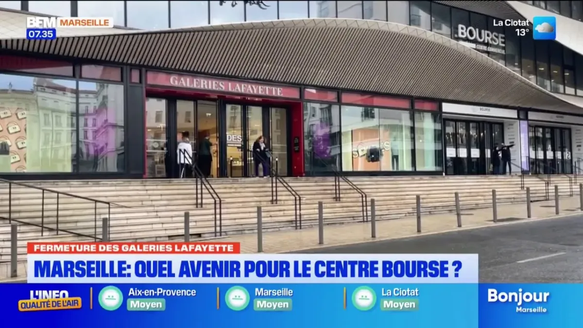 Marseille: quel avenir pour le Centre Bourse?