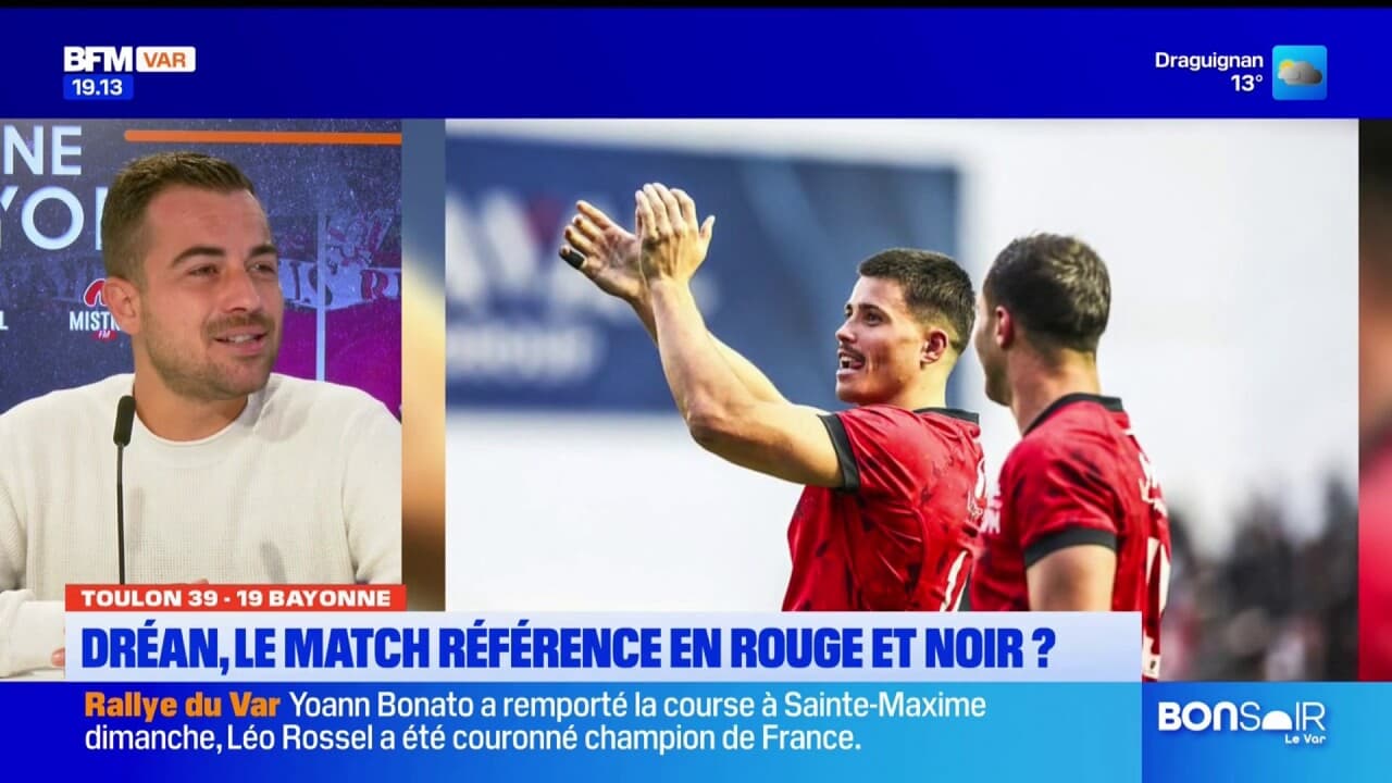 RCT-Bayonne: Gaël Dréan, l'homme du match après un triplé de référencec
