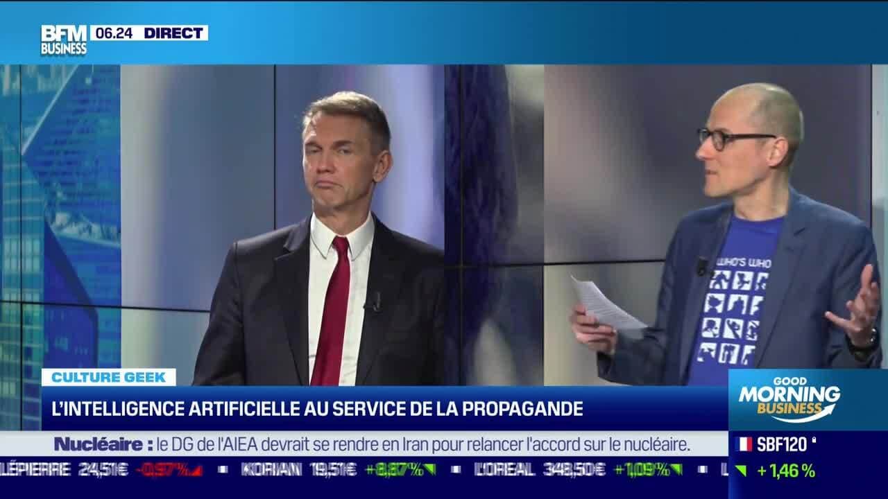 Culture Geek : L'intelligence artificielle au service de la propagande, par Anthony Morel - 03/03