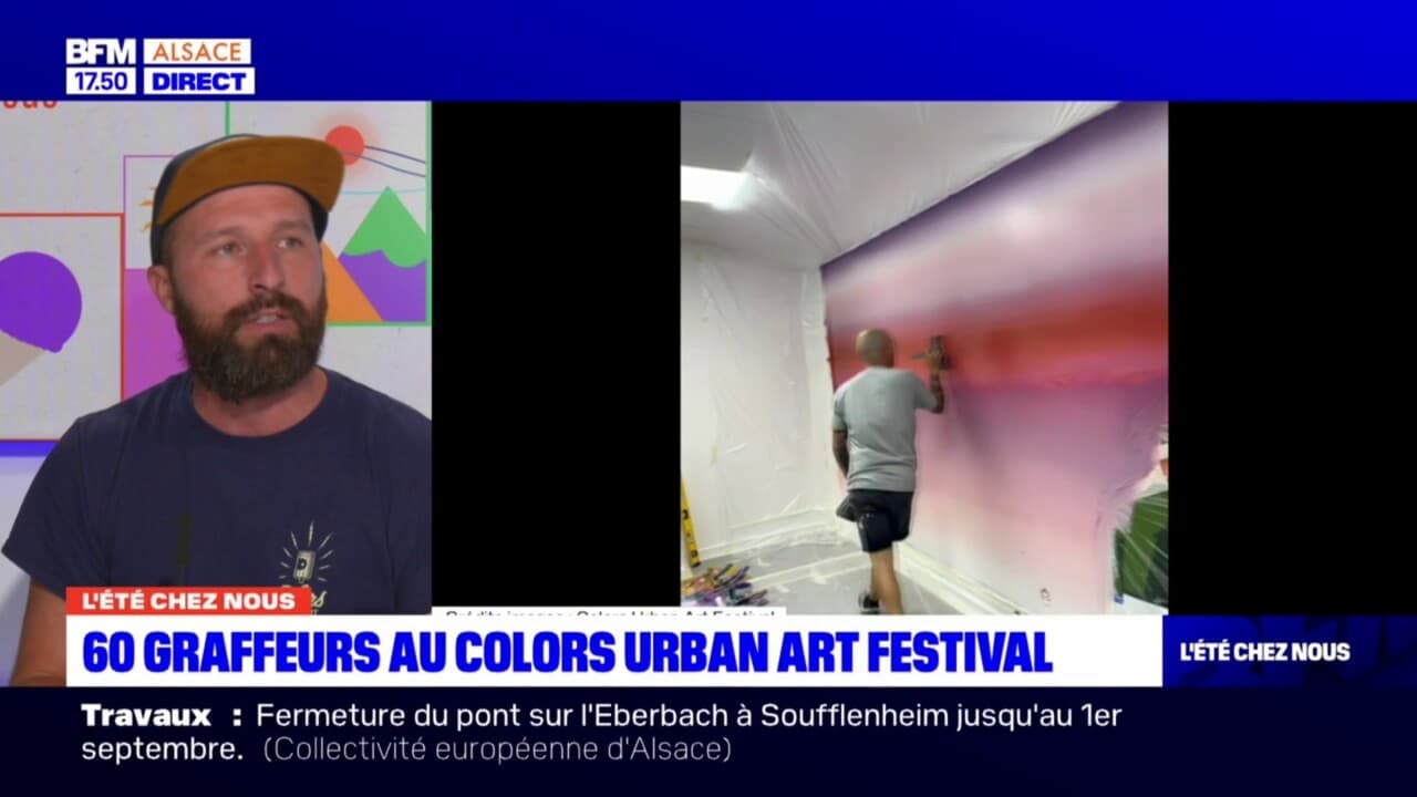 L'été chez nous: la 5e édition du Colors Urban Art Festival à Strasbourg